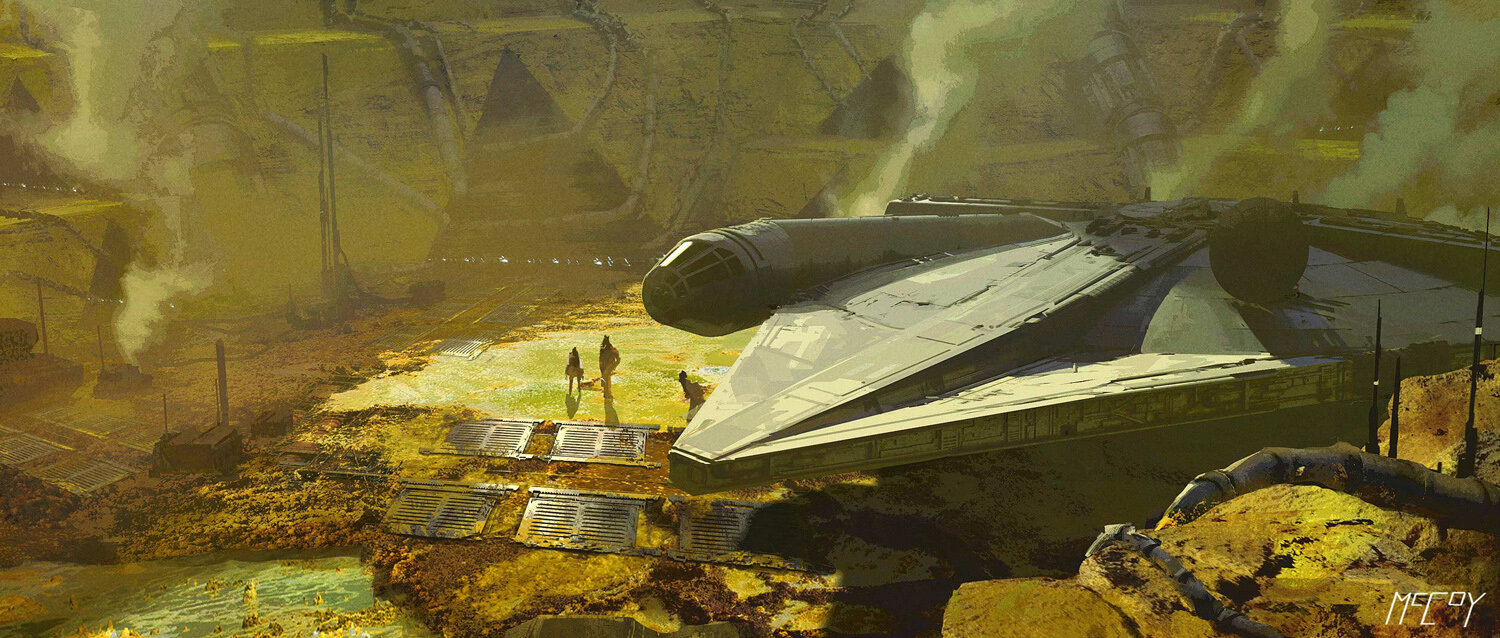 Solo: A Star Wars Story - Concept Art — Jon McCoy Art - Concept Art for ...