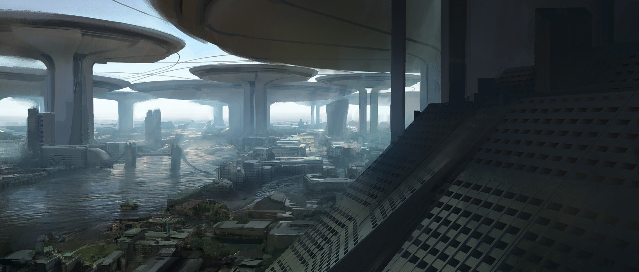 Brave New World Concept Art — Jon McCoy Art - Concept Art for Film and ...