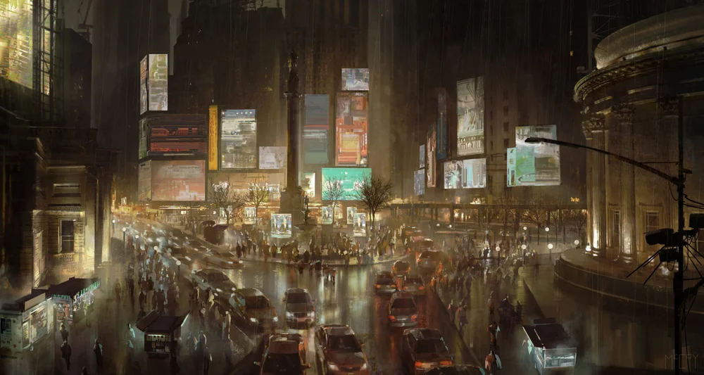 The Batman | Halloween Square — Jon McCoy Art - Concept Art for Film ...