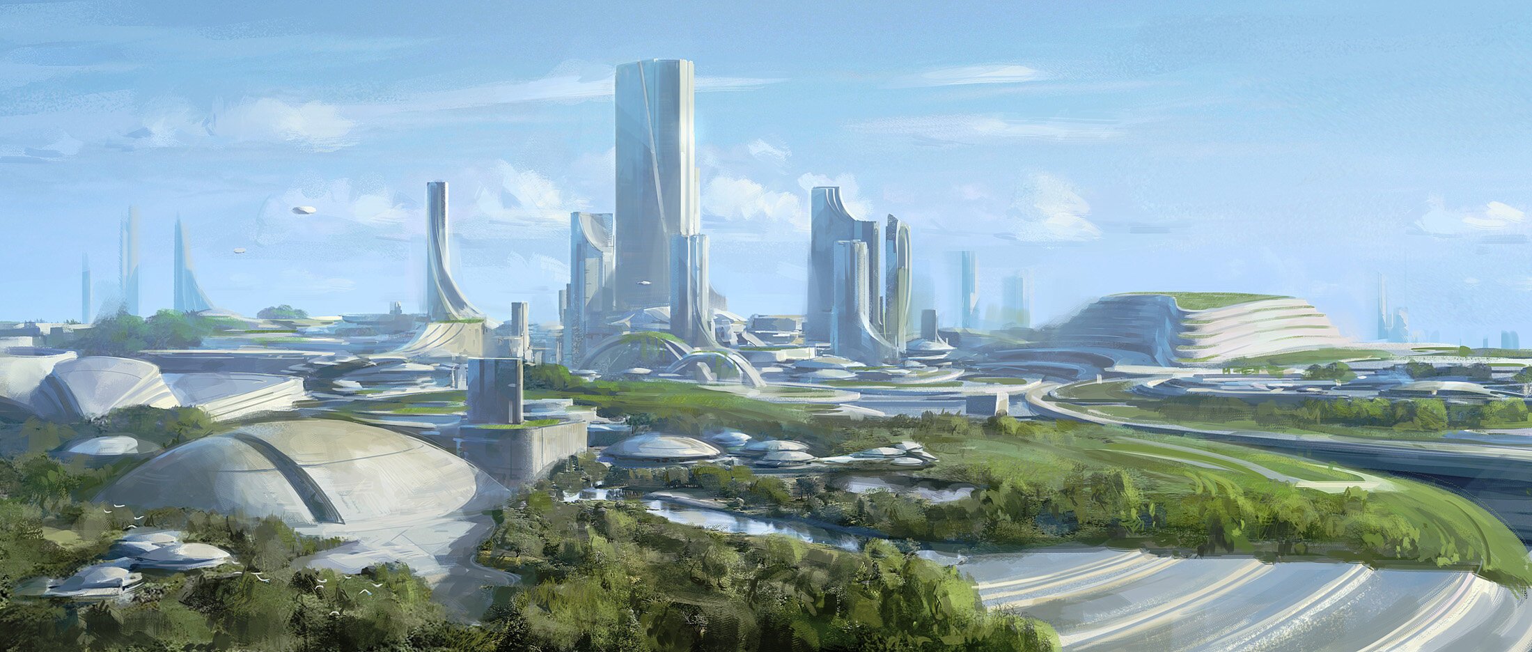 Brave New World Concept Art — Jon McCoy Art - Concept Art for Film and ...