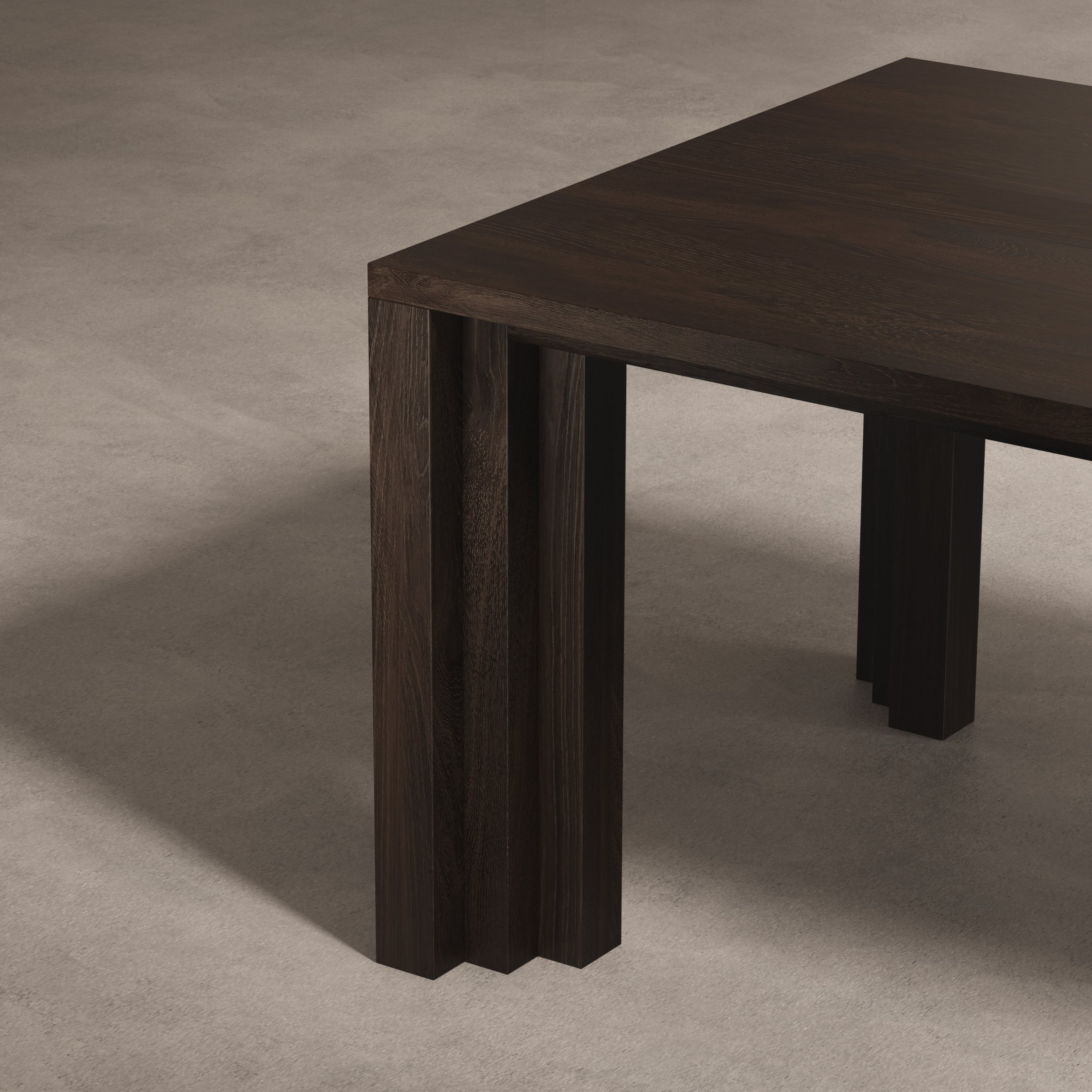 Solid wooden Cadence dining table design — Mokko furniture and design ...