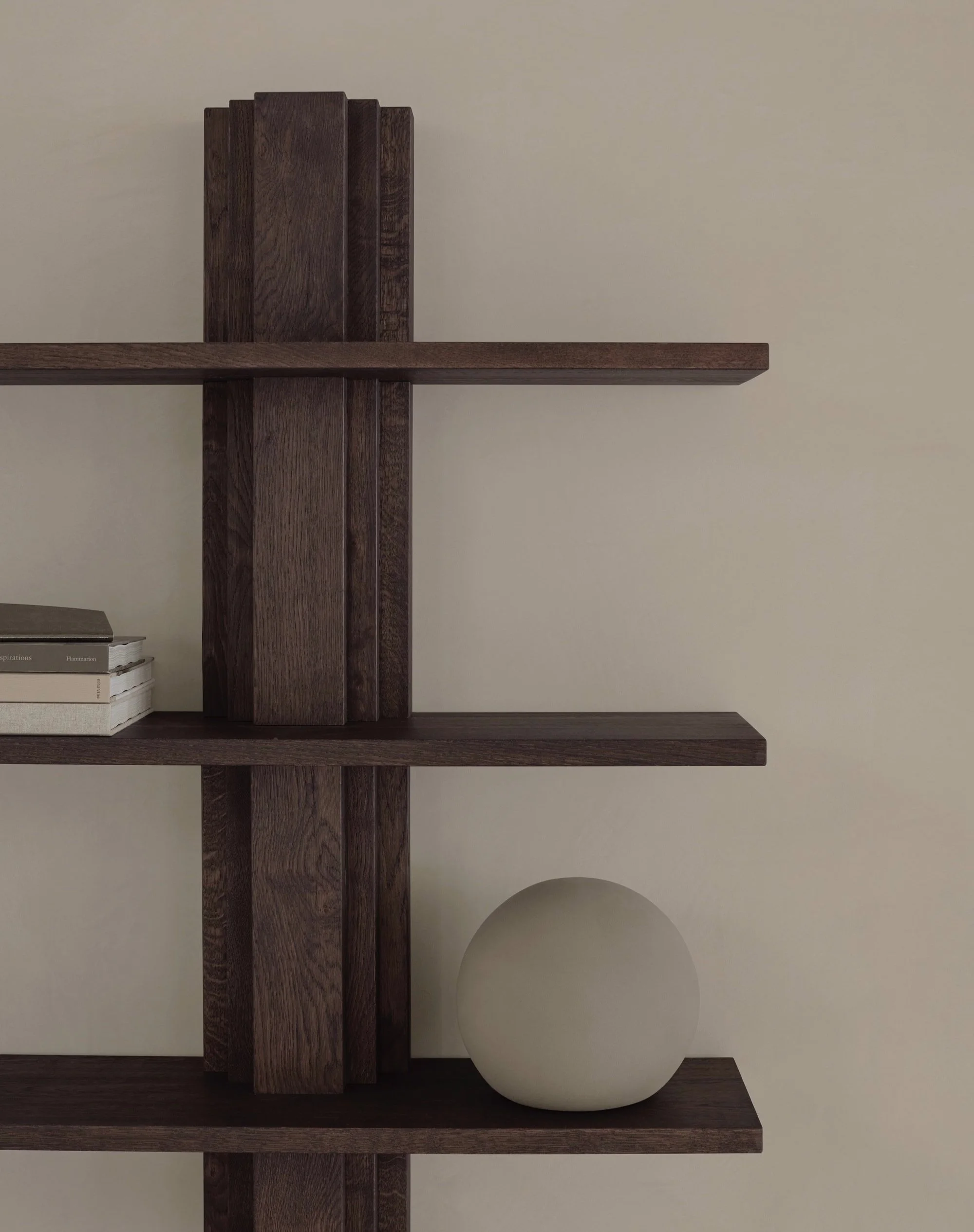 Solid wooden Brut Shelves — Mokko furniture and design studio