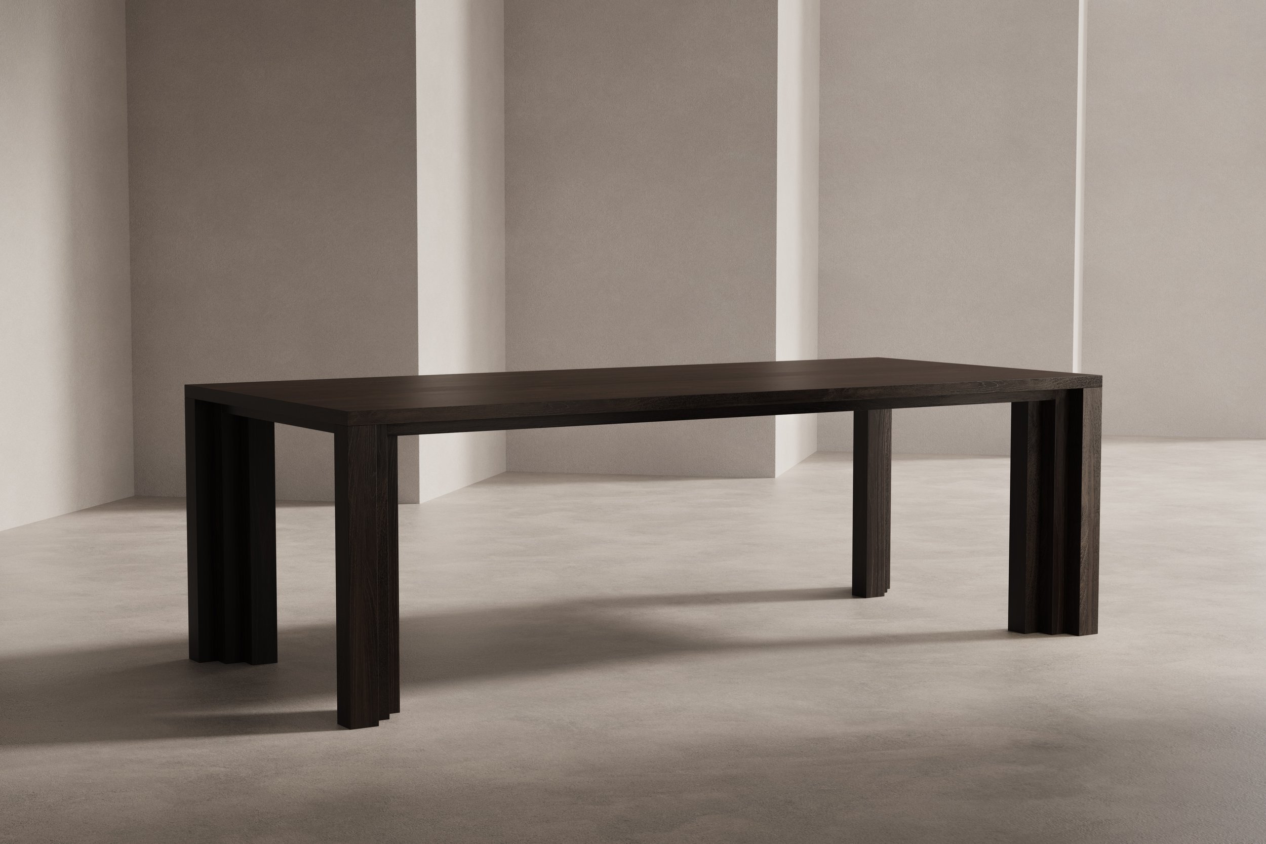Solid wooden Cadence dining table design — Mokko furniture and design ...