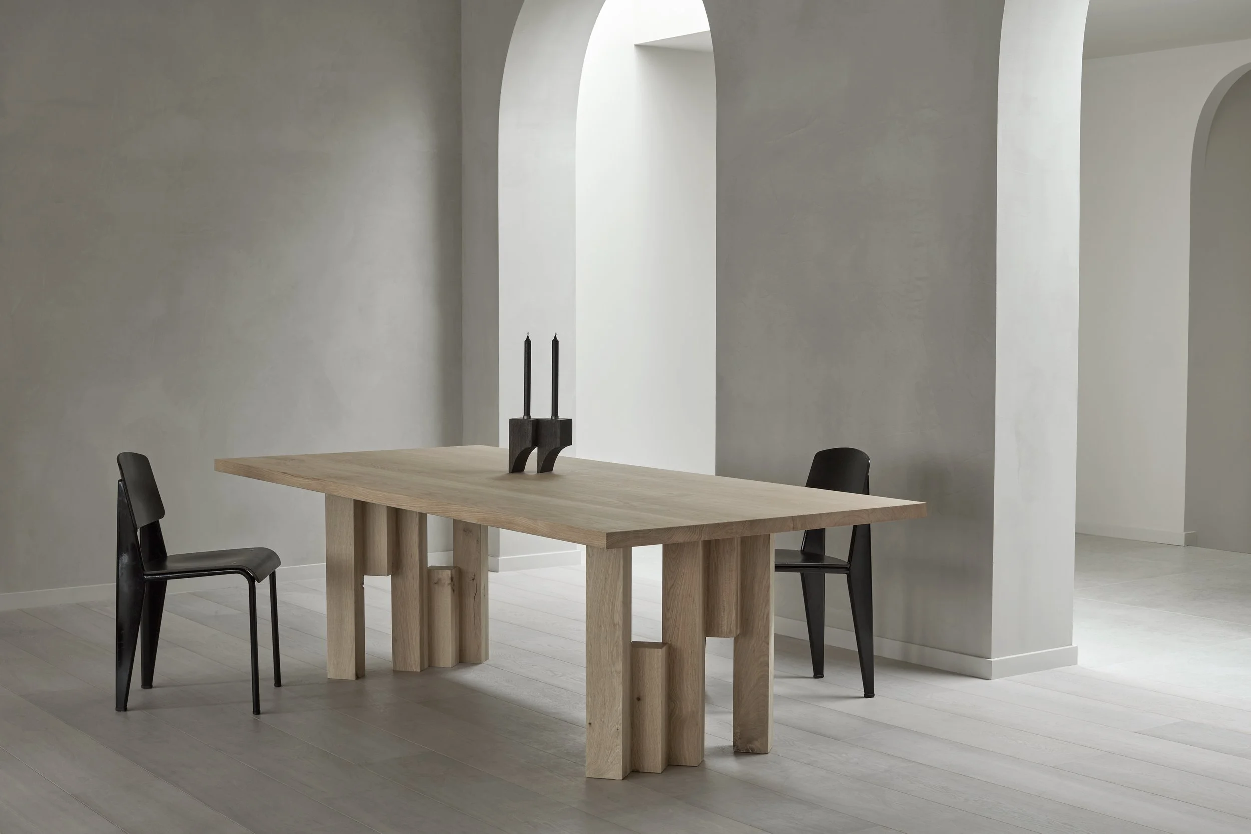 Solid wooden Fenestra dining table — Mokko furniture and design studio