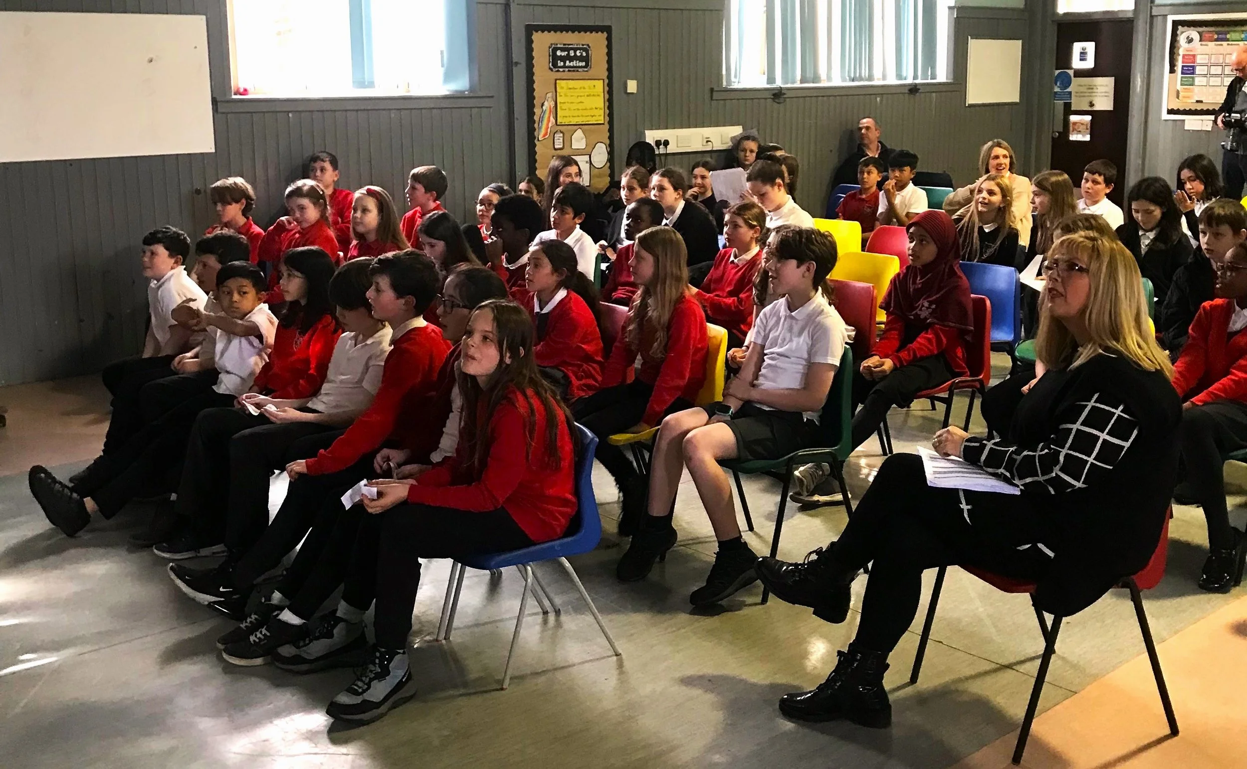 STIRLING SCREENWRITER INSPIRES NEXT GENERATION — Scene Stirling
