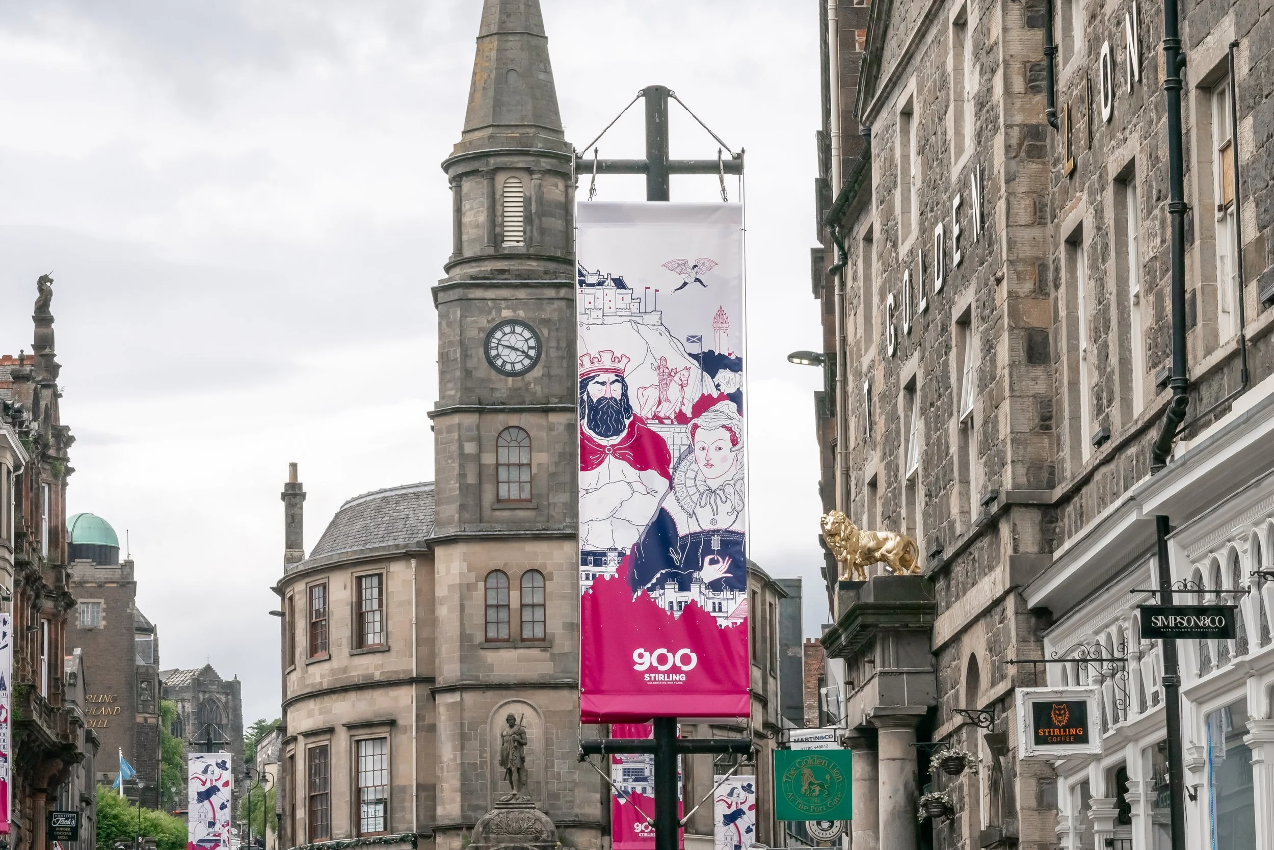 Stirling 900 Community Banner Call — Scene Stirling