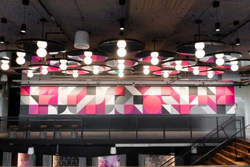 T-Mobile Dimensional Mural — House Of Sorcery