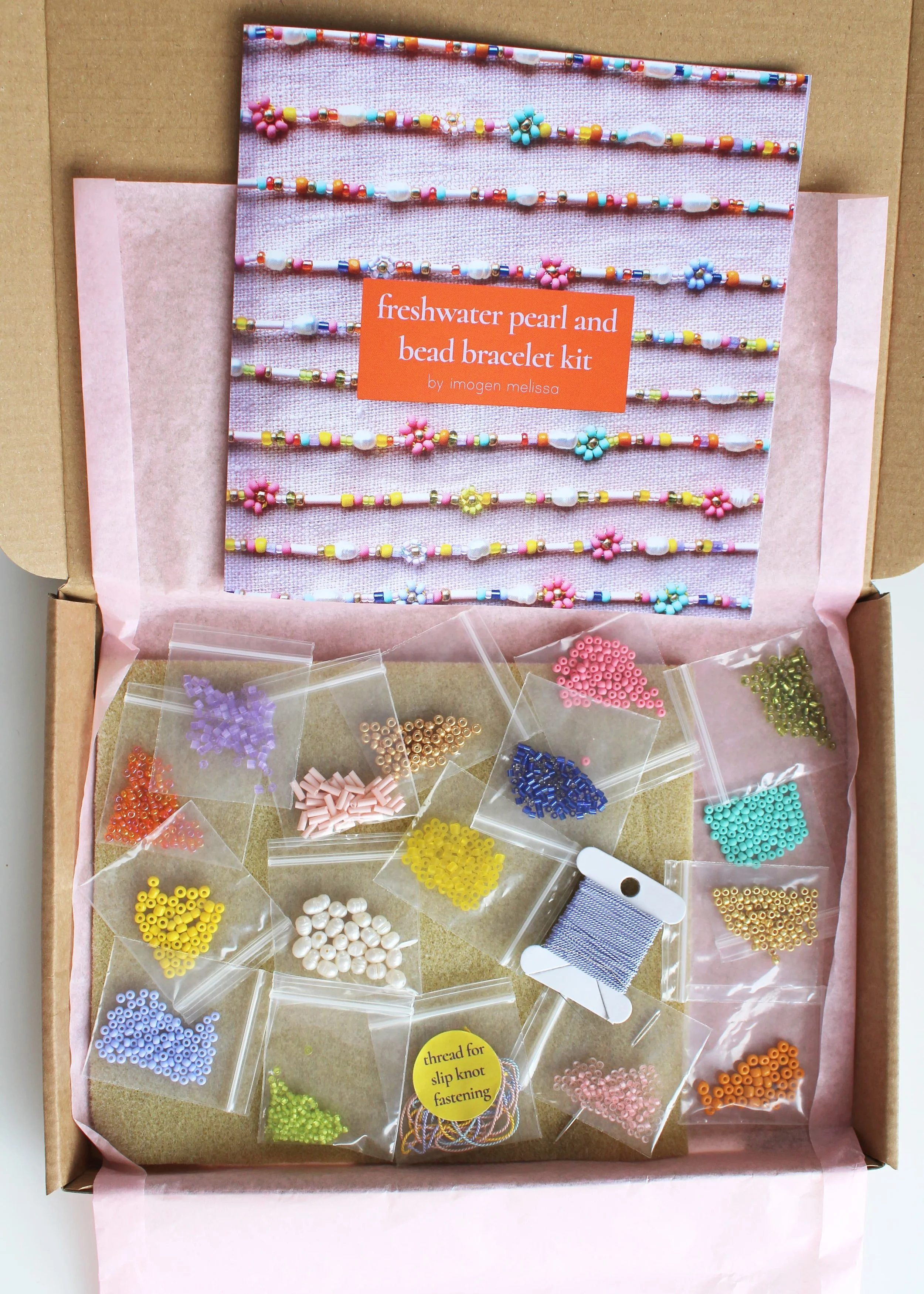 Freshwater Pearl Beaded Necklace Kit — imogen melissa