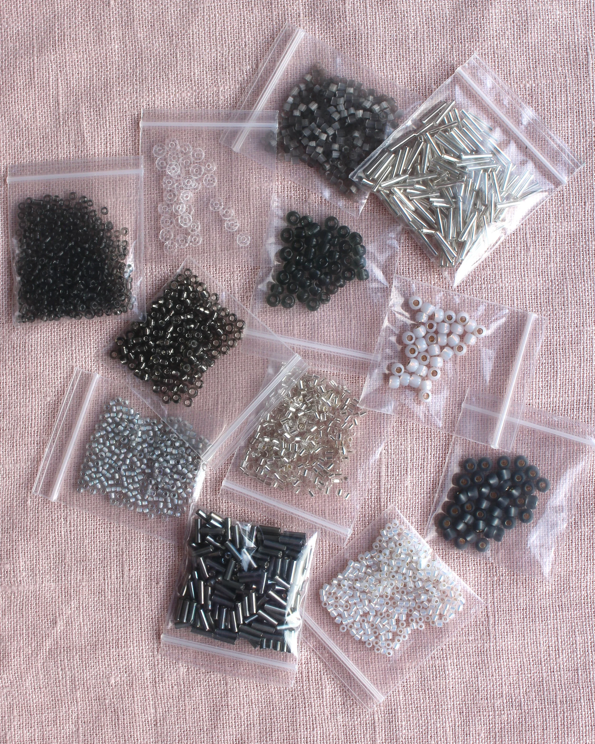 Beaded Embroidery Kit in Turquoise — imogen melissa