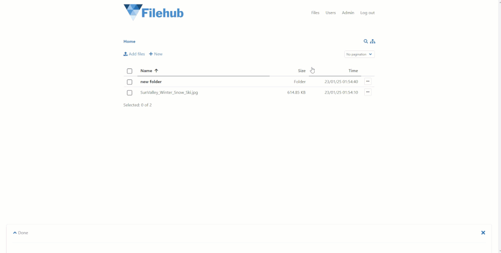 FileHub unlimited user file sharing and storage platform — ComputeHub