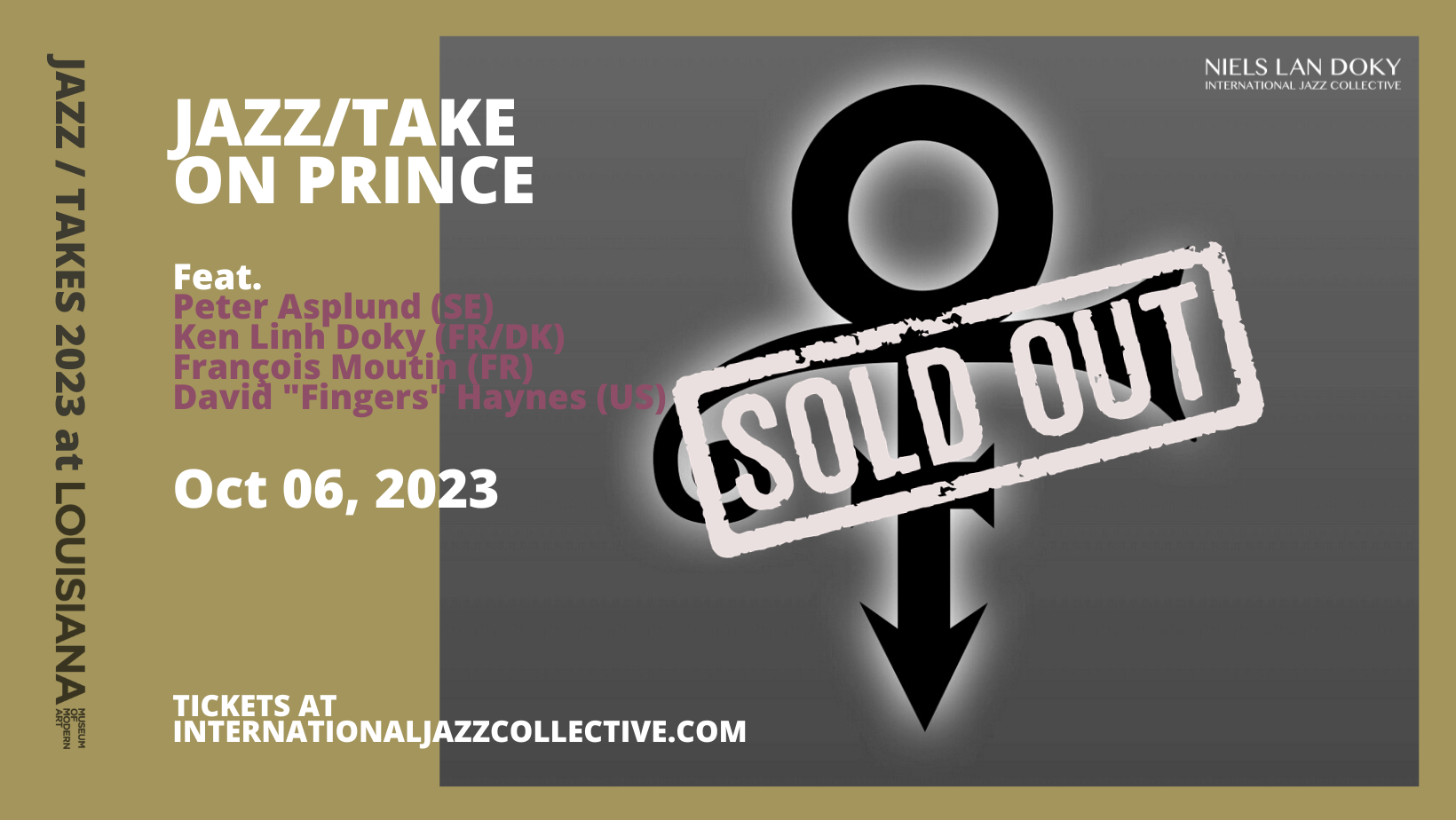 JAZZ/TAKE ON PRINCE (SOLD OUT - WAITLIST) — Niels Lan Doky ...