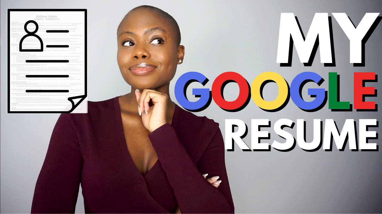 Resume That Got Me Into Google — HAYLES CONSULTING