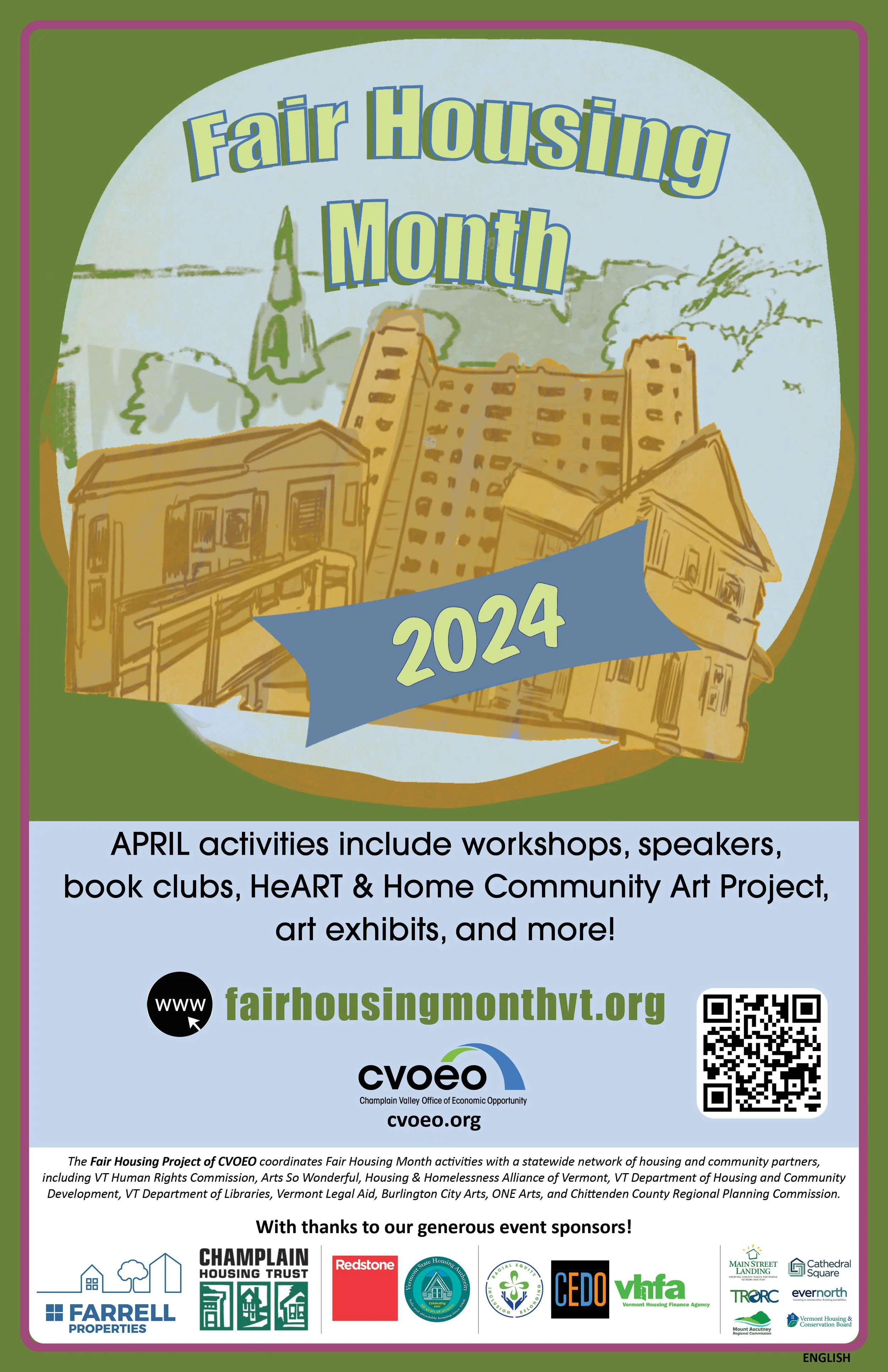 Services 1 — Fair Housing Month VT