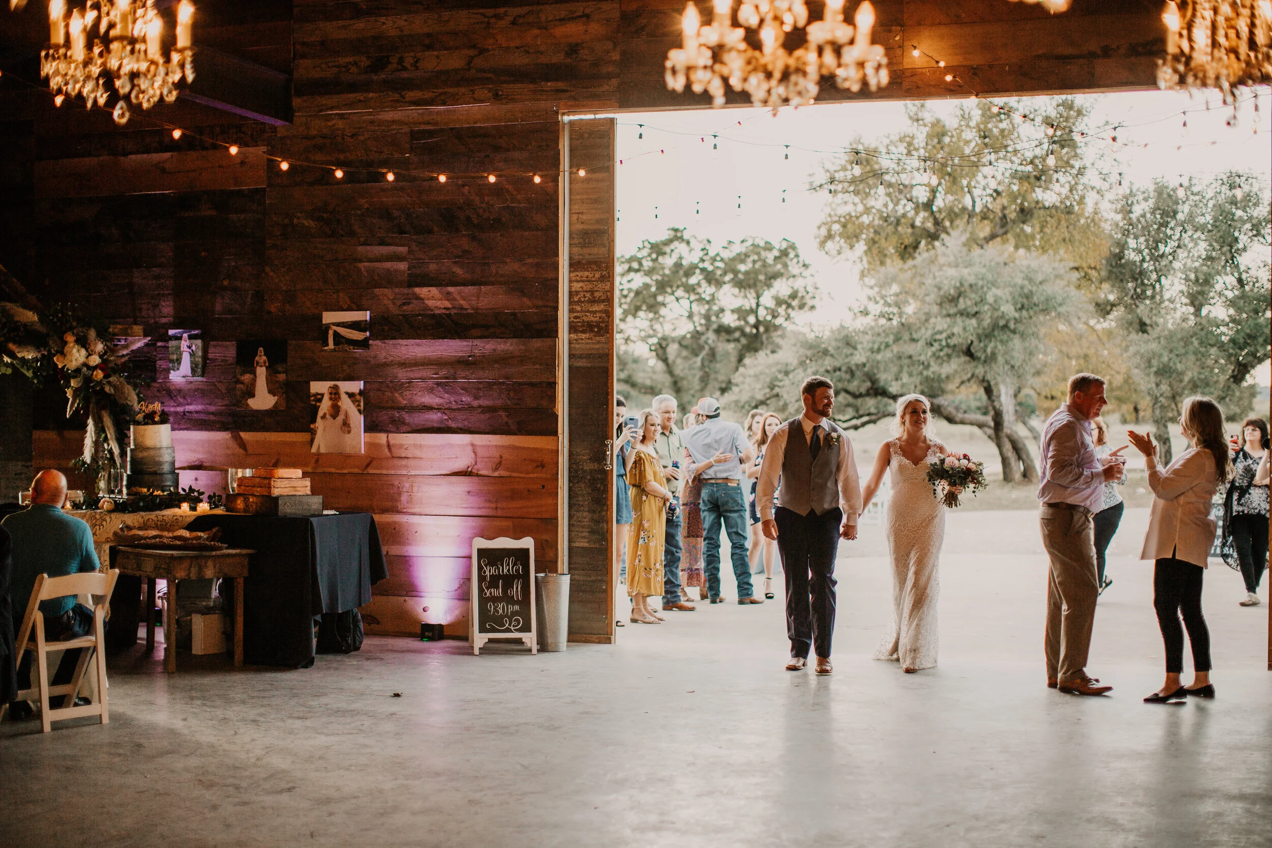 Romantic Chandelier Barn — The Barn at Sparrow Creek Ranch