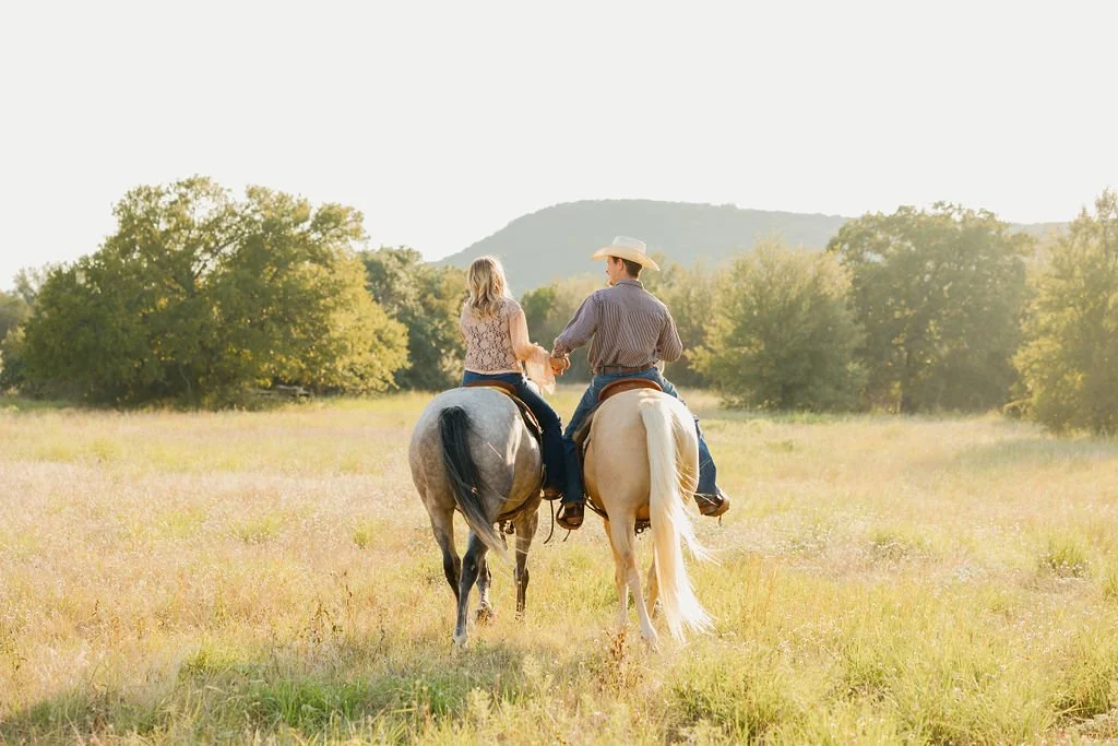 Engagement Photos with Horses: Cowboy Romance at Sparrow Creek Ranch — The Barn at Sparrow Creek ...