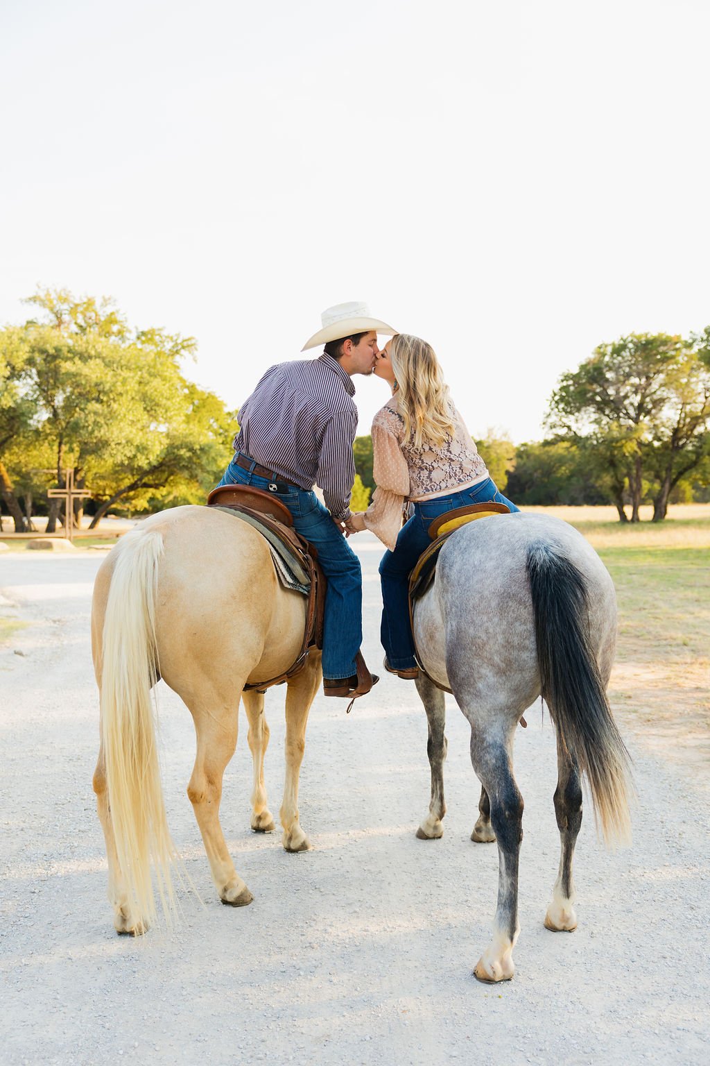 Engagement Photos with Horses: Cowboy Romance at Sparrow Creek Ranch ...