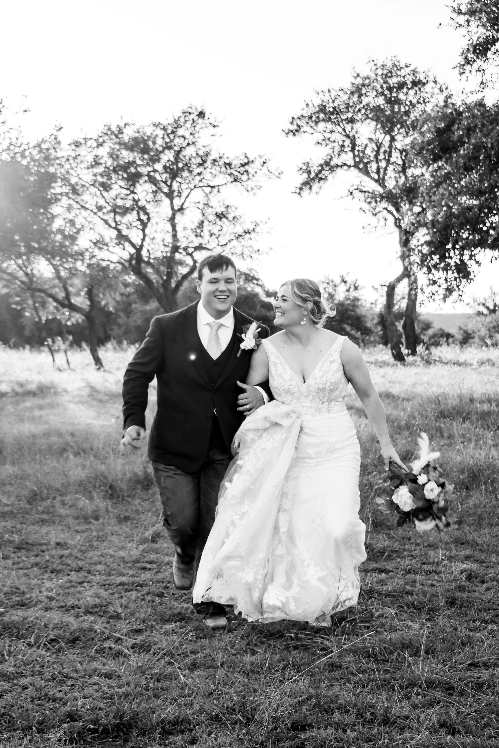 The Enduring Romance of Black & White: A Glimpse into a Recent Wedding ...