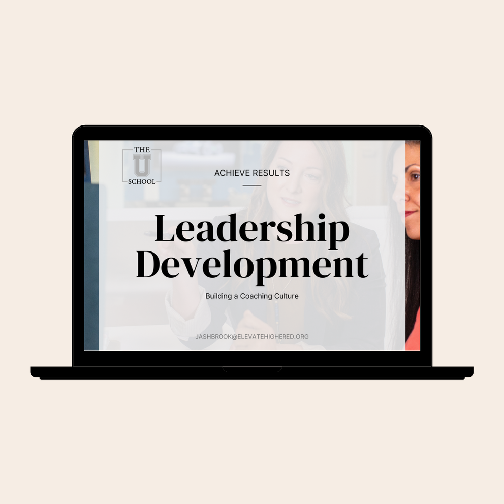 Leadership Development Toolkit — The U School