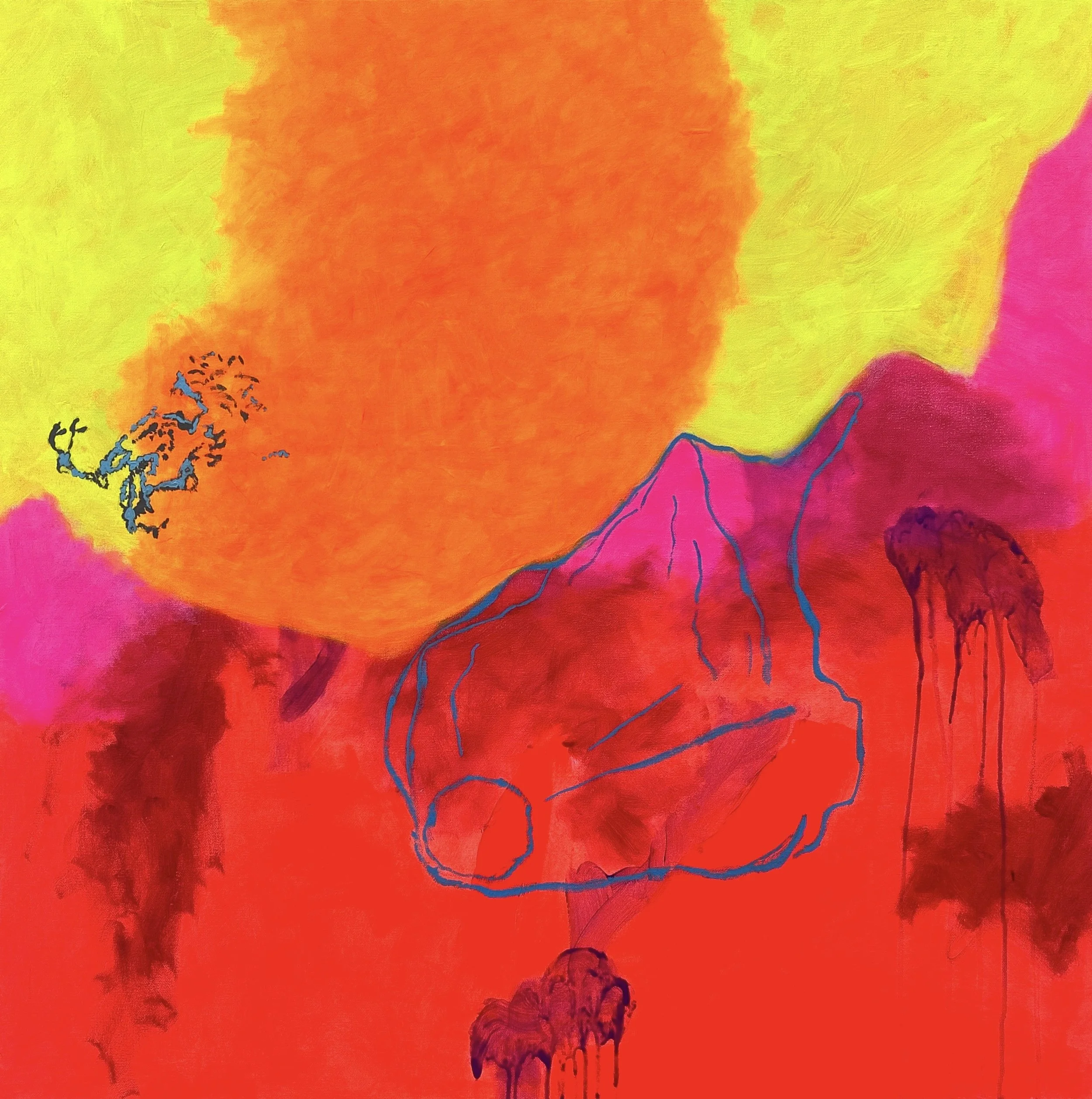 Intrusive Thoughts (Space Probe): A New Painting — Your Silent Face