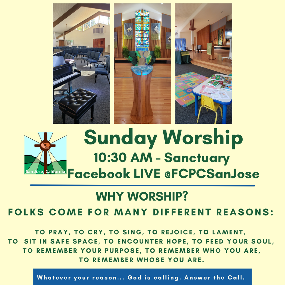 Foothill Community Presbyterian Church San Jose, CA 95121