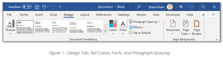 Improve your Microsoft Word Templates — Mobile Mentor