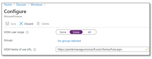 Enable Automatic Enrollment into Microsoft Intune — Mobile Mentor