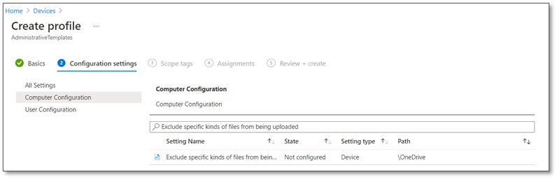 Preventing Some Files from Syncing to OneDrive with Microsoft Intune ...
