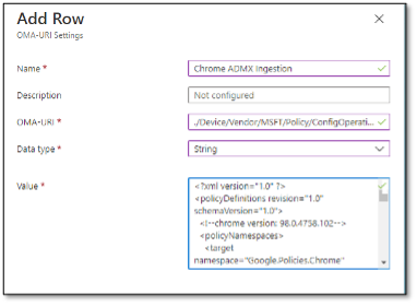 How to configure Chrome settings with Microsoft Intune — Mobile Mentor