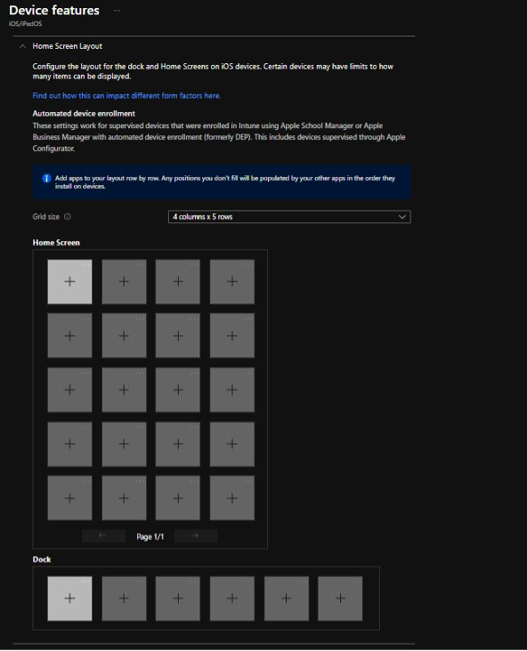Configuring Home Screen Layouts on iOS using Intune — Mobile Mentor