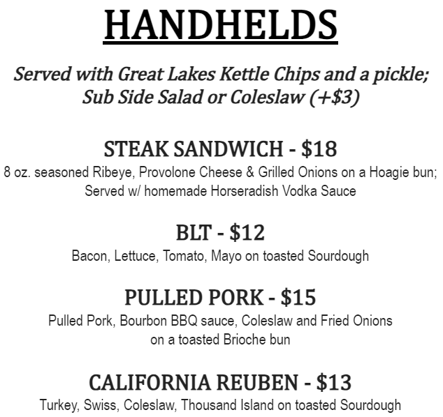 Food — Gull Lake Distilling Company