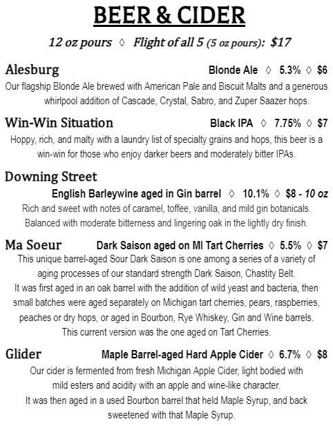 Drinks — Gull Lake Distilling Company