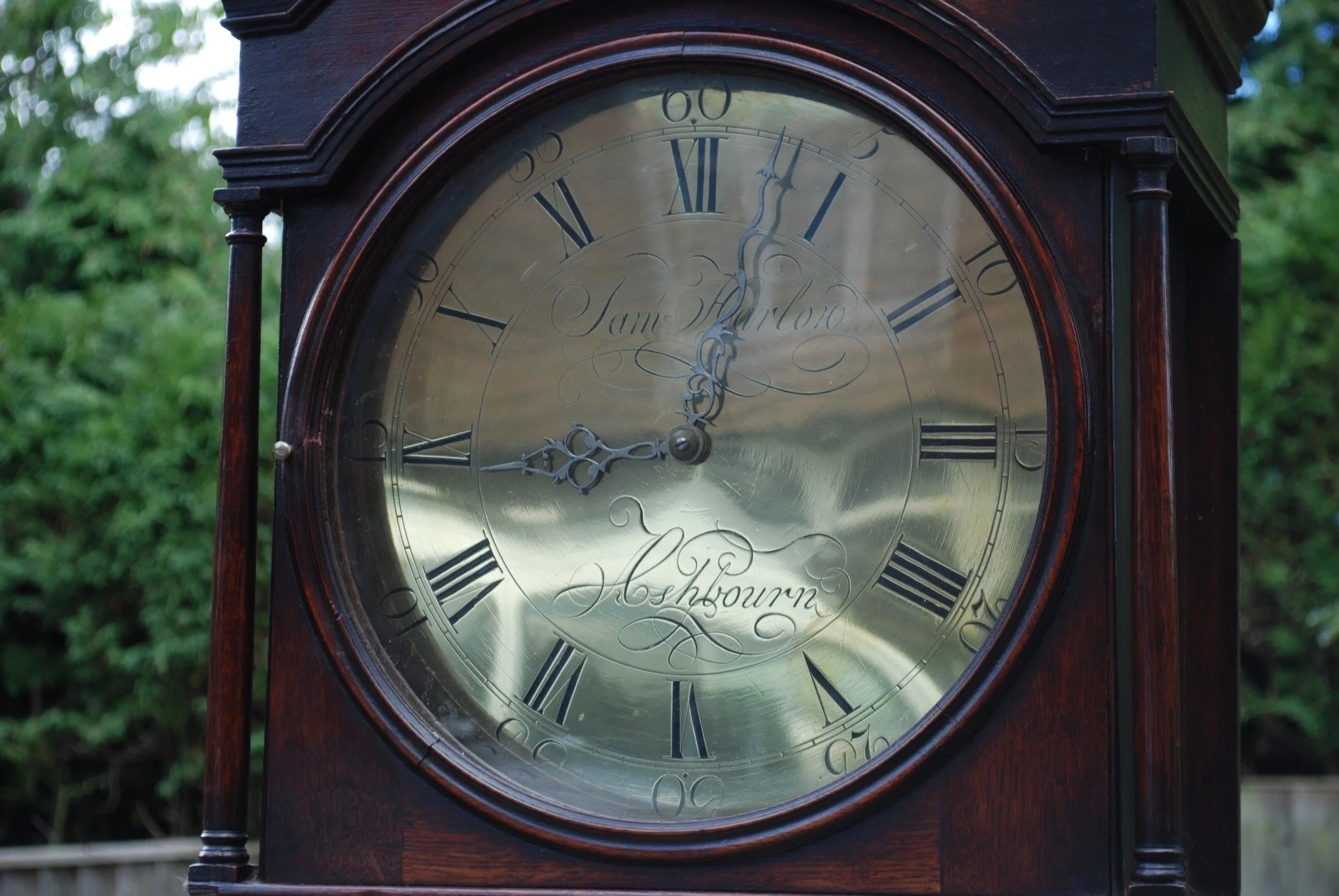Grandfather Clock by 'Samuel Harlow' of Ashbourne c.1780 (SOLD ...