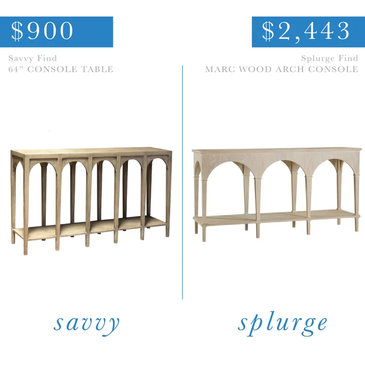 Arched Console Table — Follow the Find