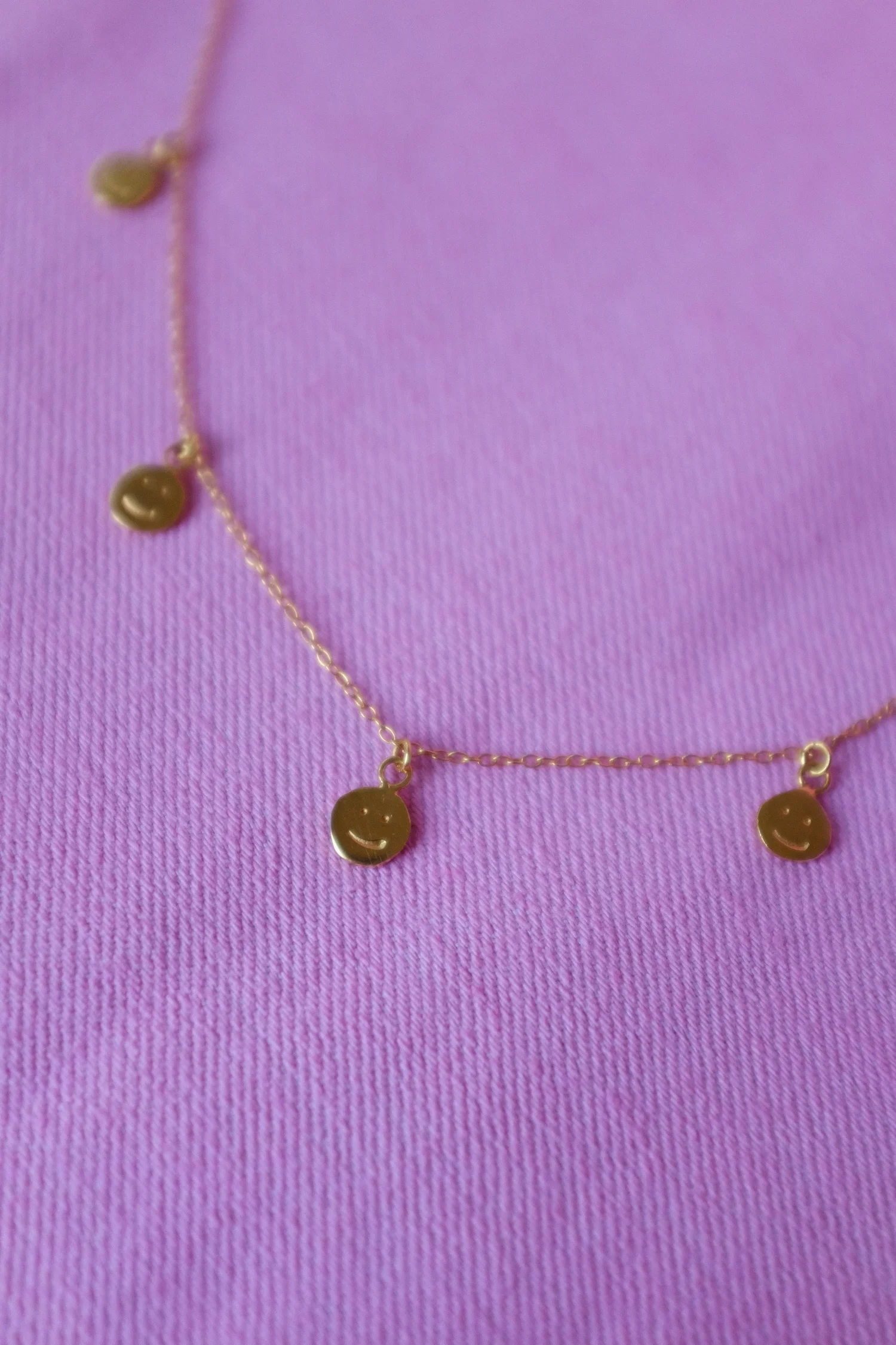 Smiley Heart Sad Heart Pendant - Recycled Gold Plated Silver — Sken ...