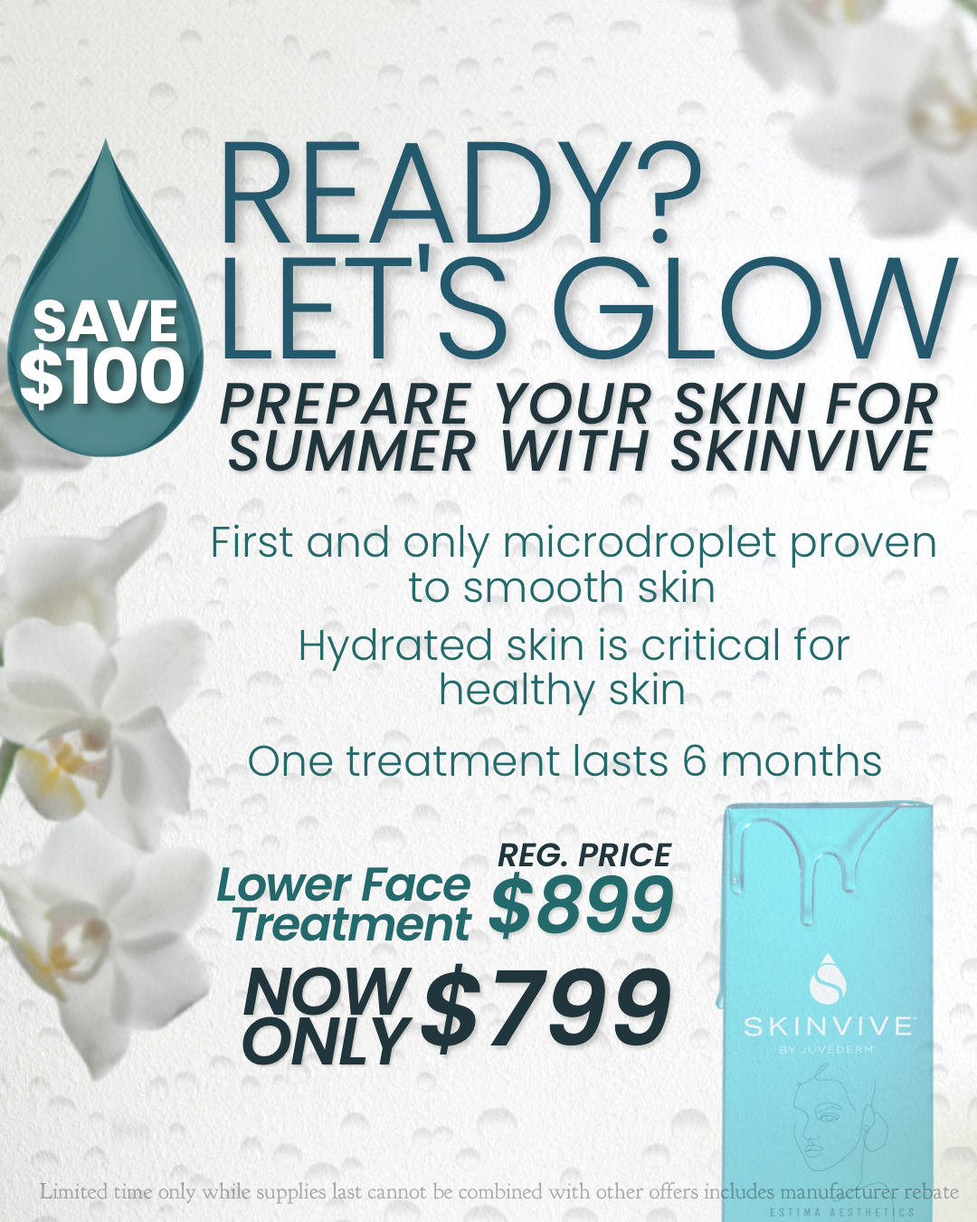 Current Sales & Promotions — Estima Aesthetics