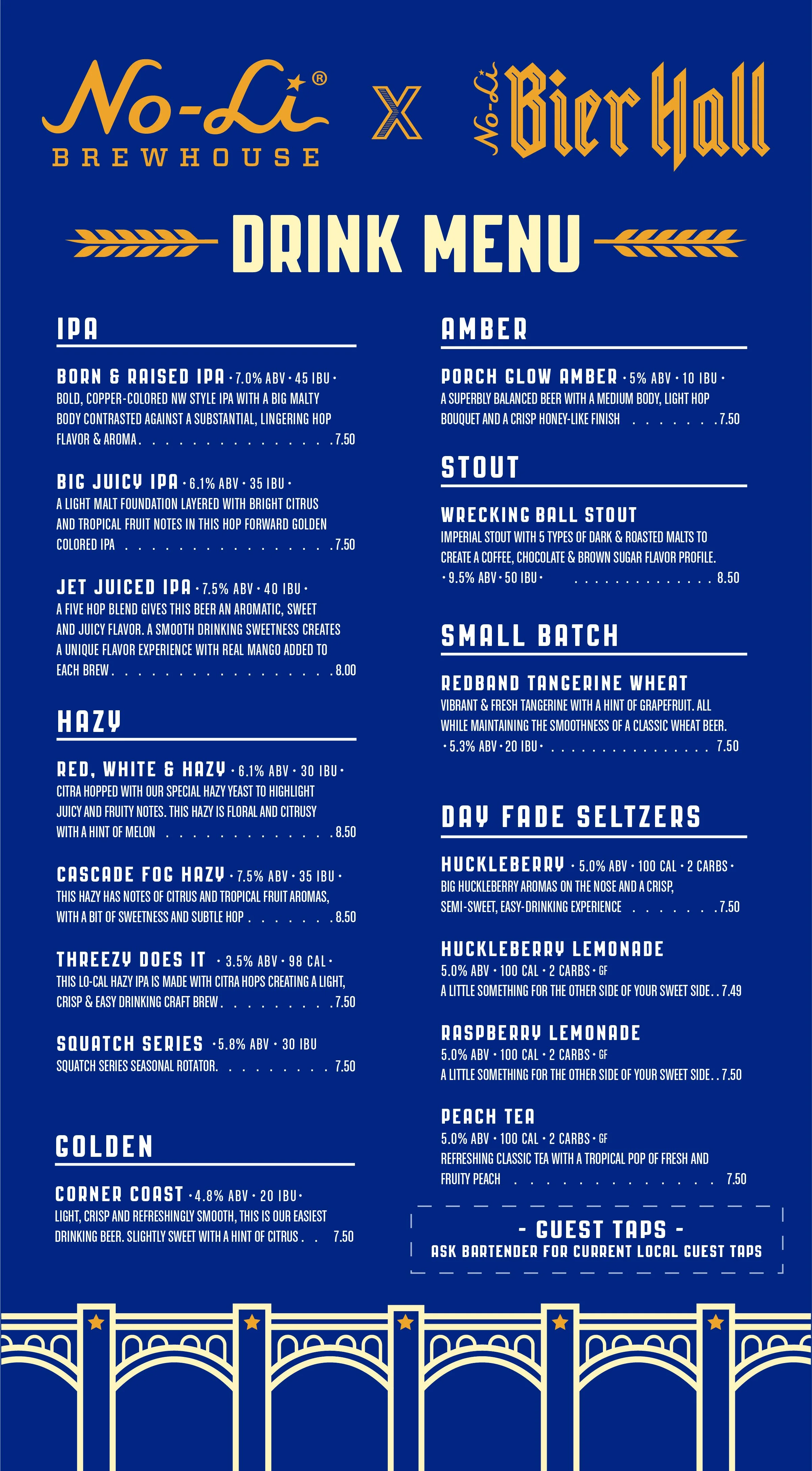 No-Li Bier Hall — BREWHOUSE