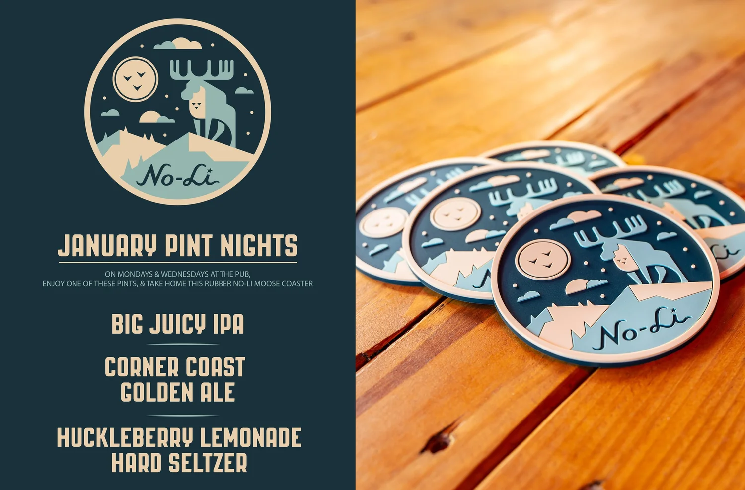 No-Li Brewhouse Menu — BREWHOUSE