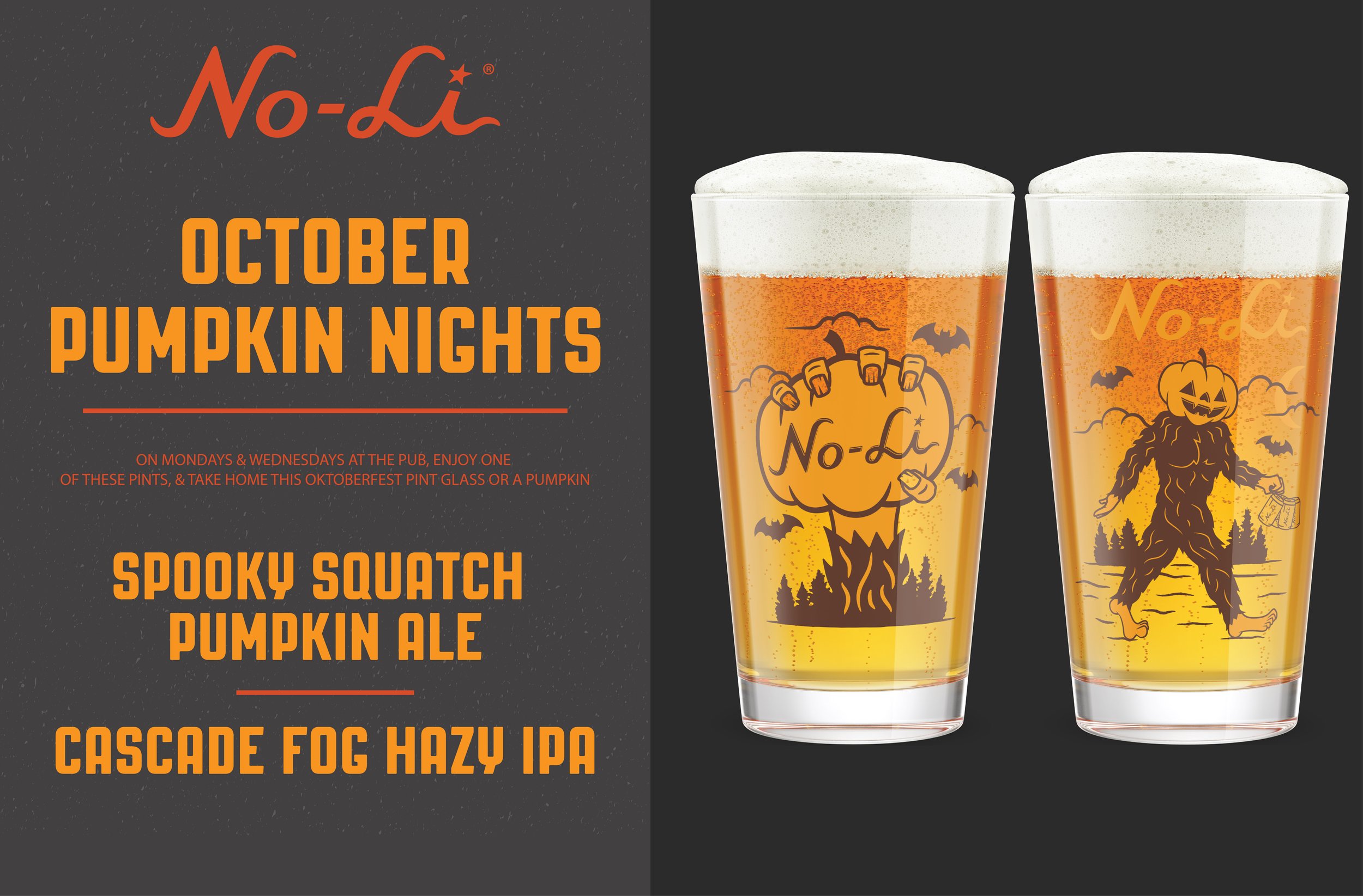 No-Li Brewhouse Menu — BREWHOUSE
