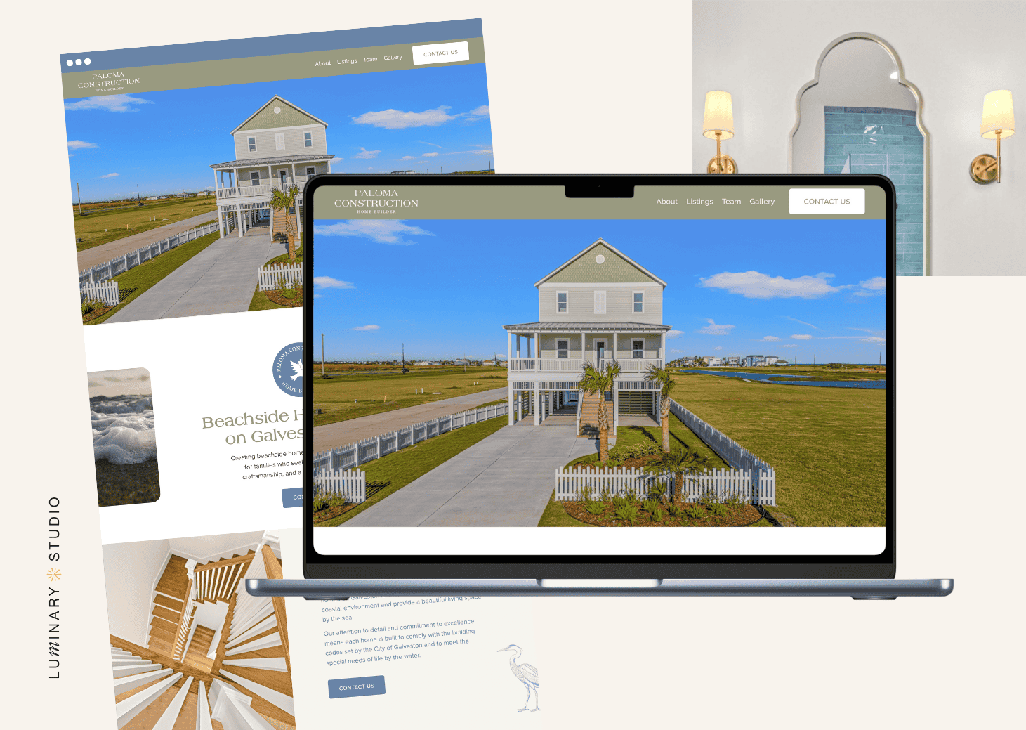 Luxury Website Design for Real Estate Developer & Custom Home Builder ...