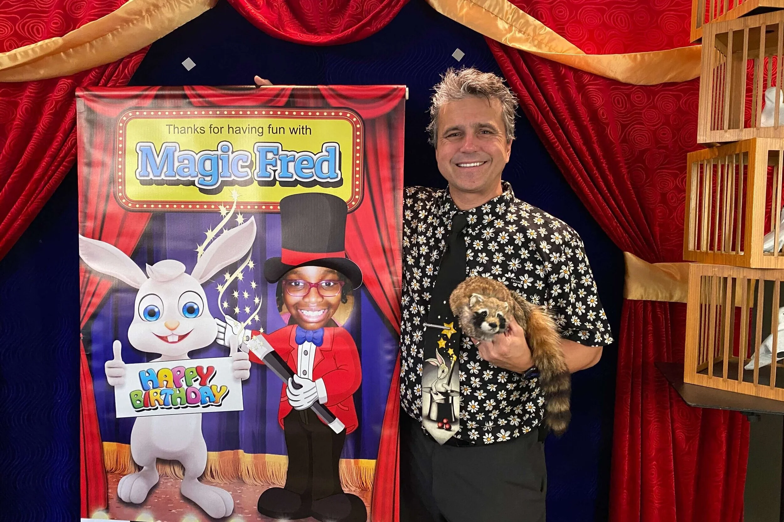 Virtual Children's Magician - Online Birthday Party — Magic Fred Show ...