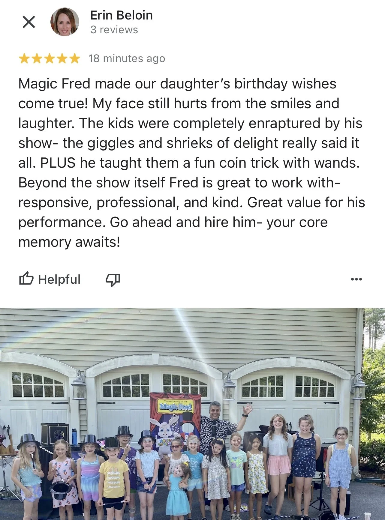 Magic Fred Show - Magic Fred The Magician