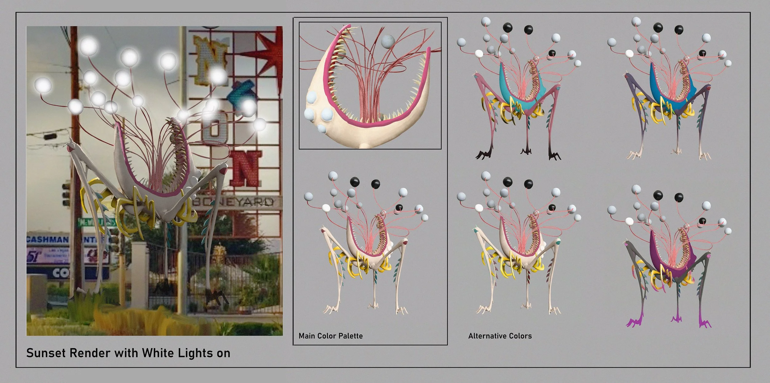 Tim Burton: Orb Monster | Explore Custom Sculpture Design — Opus Group