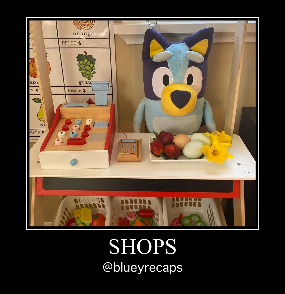 #1.23 Shops — Bluey Recaps