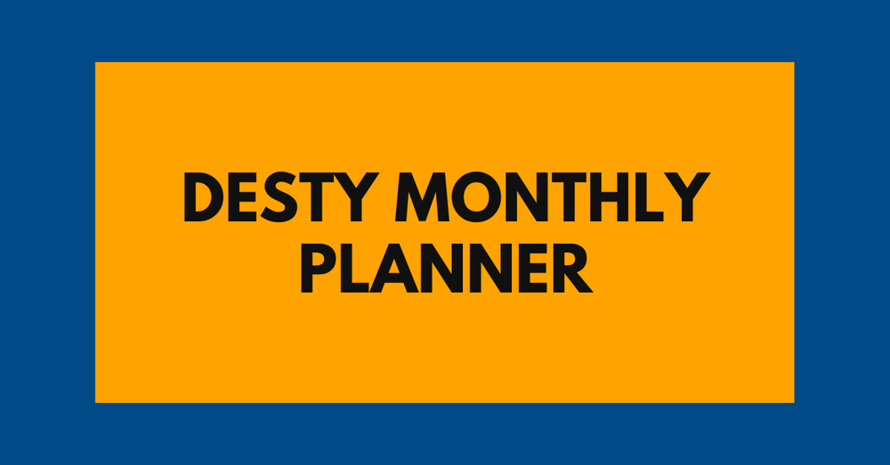 STRESS FREE RETURN TO SCHOOL — Education DESTY