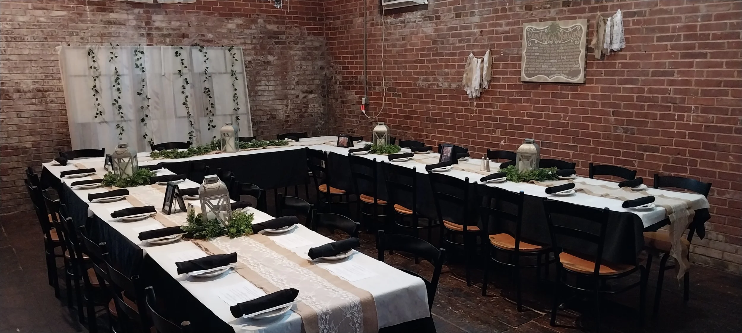 Private Room Rental — The Attic Restaurant