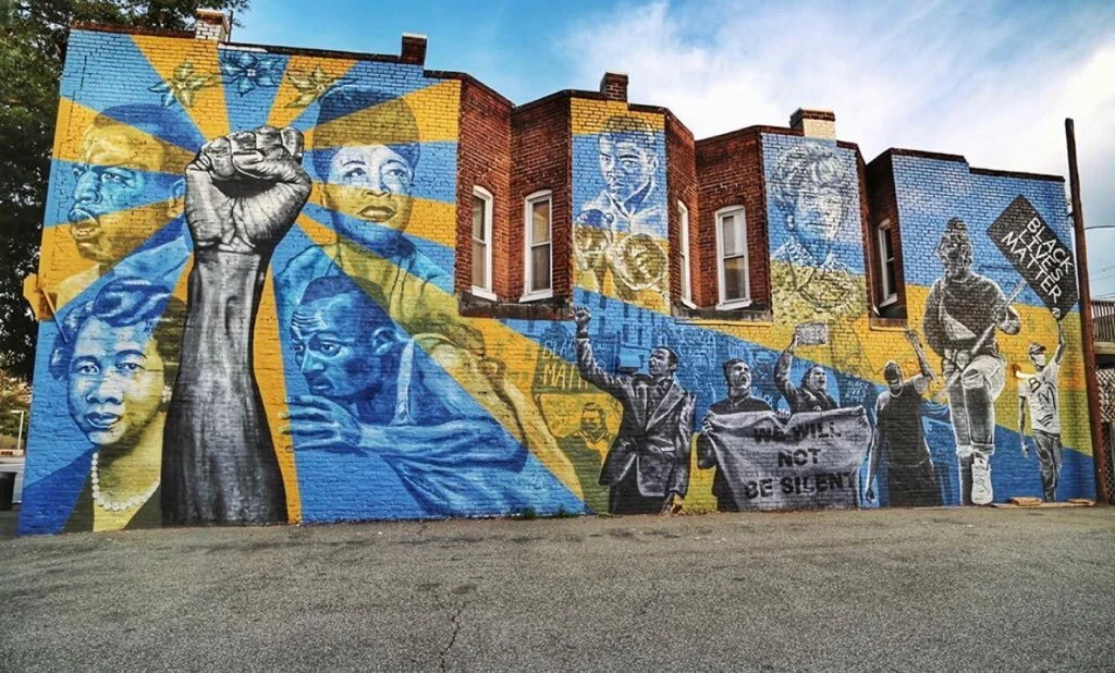 Bellevue Mural — North of the James