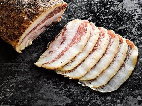 Guanciale (Uncured pork Jowl) 3.5 lbs AVG — Delizie Foods