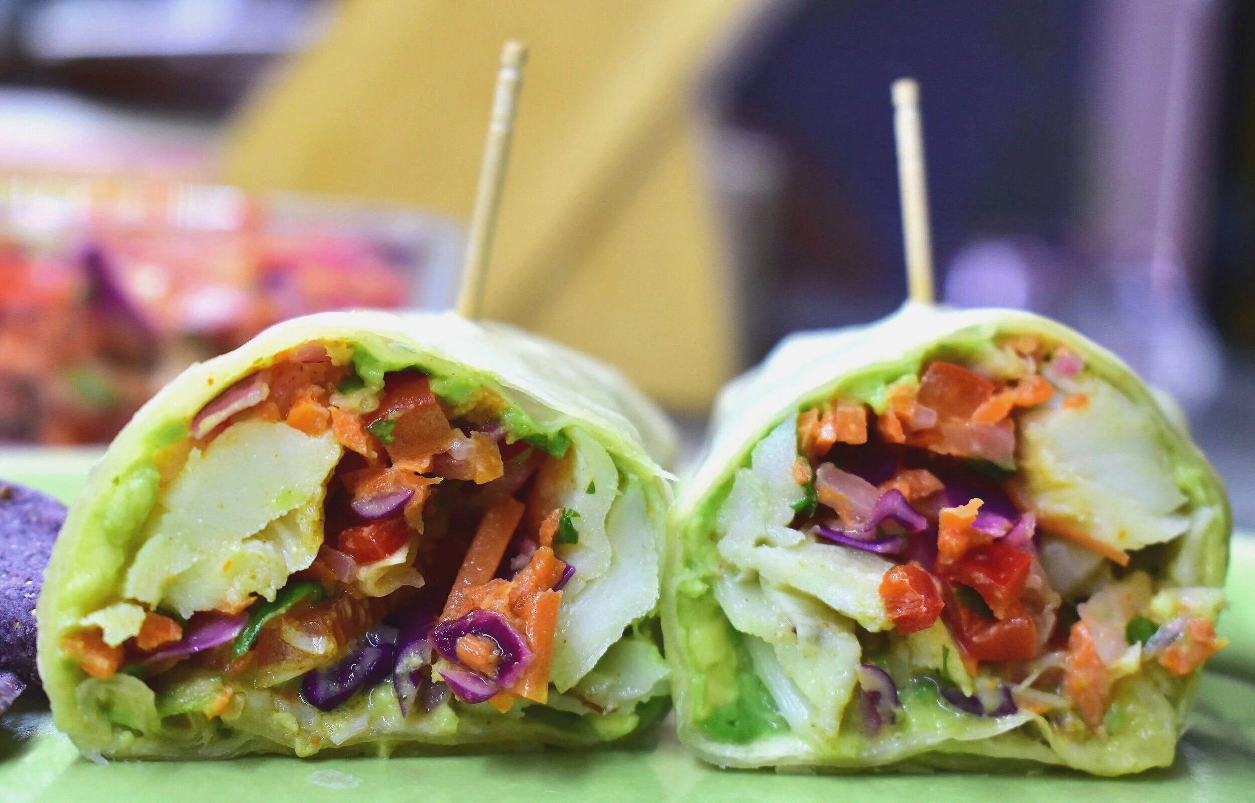 Fish Wraps with Chili Lime Slaw — Simon Says Cook