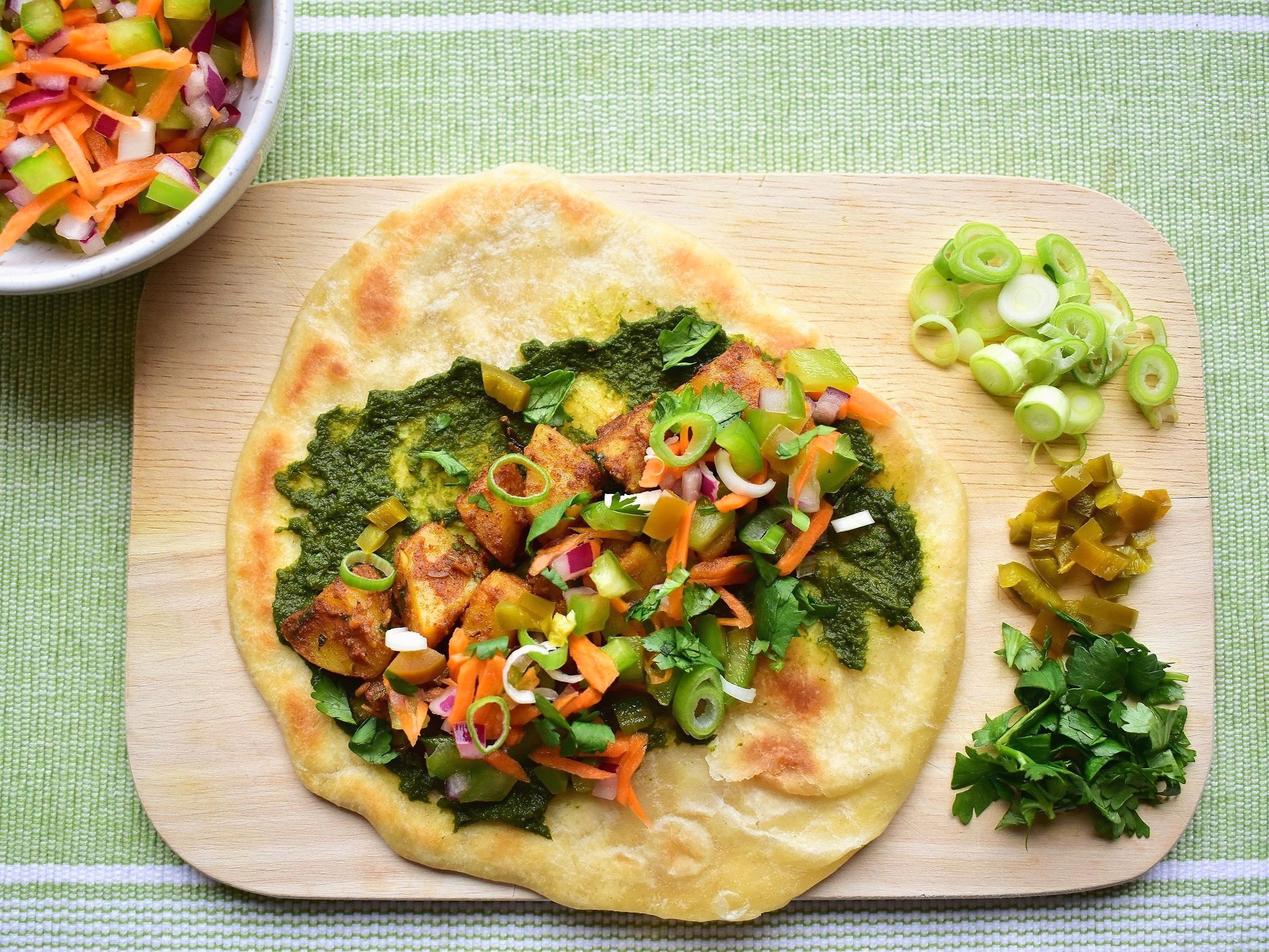 Aloo Kathi Wraps — Simon Says Cook