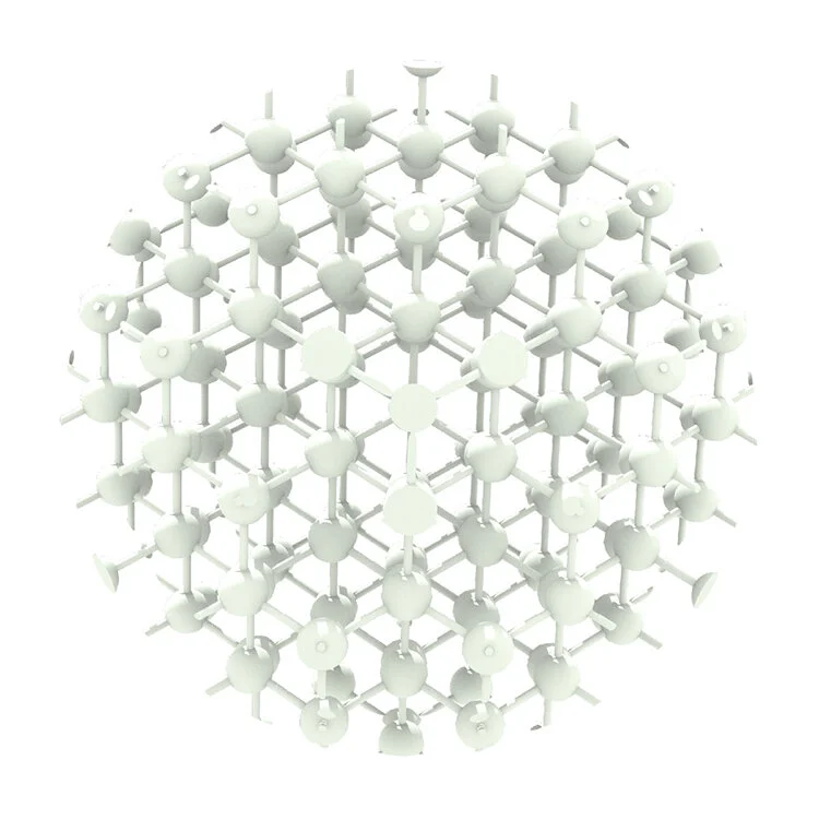 Diamond Crystal Lattice 3D model — Joseph Oliver Yap